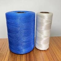 China PP Fibrillated Yarn 2500D-5000D High Tensile Polyethylene Yarn for Industrial Sewing for sale