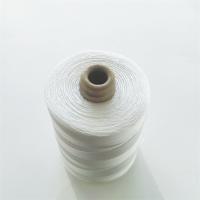 China High Tenacity Polyester Thread 630D 3 Raw White 100 Polyester Sewing Thread Custom for sale