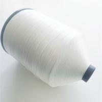 China High Tenacity Polyester Thread 630D 3 Raw White 100 Polyester Sewing Thread Custom for sale