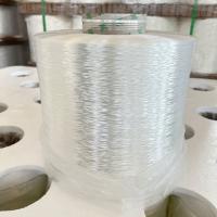 China High Strength Polyester Filament Thread 0.5mm Fire Resistant Sewing Thread White for sale