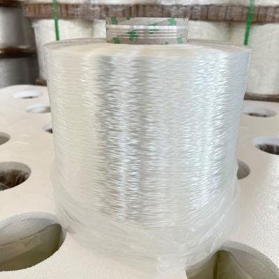 China High Strength Polyester Filament Thread 0.5mm Fire Resistant Sewing Thread White for sale