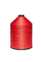 China High Tenacity Polyester Thread 6000D Red Heavy Duty Outdoor Sewing Thread for sale