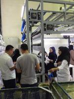 China Fully Automated Glove Dipping Line with 4000 Gloves Per Hour Capacity and Easy Maintenance Access for sale