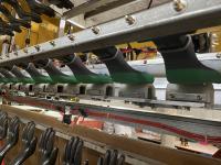 China Fully Automatic Glove Stripping Machine PU Gloves Production Line for sale