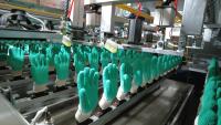 China Customized Automatic Hand Gloves Making Machine ISO SGS Approval for sale