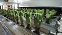 China 3 Phase Medical Gloves Making Machine Customized Gloves Production Line for sale