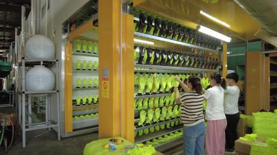 China Automated Latex Glove Dipping Machine 45m Line Latex Gloves Manufacturing Machine for sale