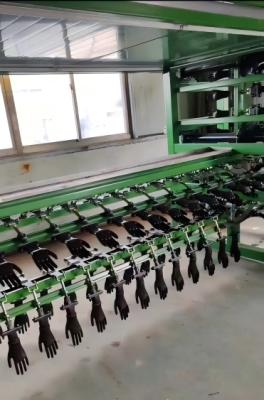 China Automated Glove Coating Machine 220V 380V Latex Gloves Manufacturing Machine for sale