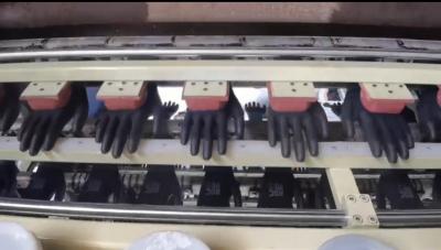China Automatic PU Glove Dipping Line 3-4 Operators Nitrile Gloves Production Line for sale