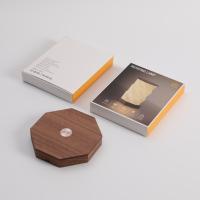 China Wooden Pleated Origami Paper Lamp Round 700mah OEM for sale