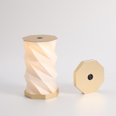 China Multicolor Rotating Moodoo Origami Paper Box Lamp Foldable Adjustable for sale