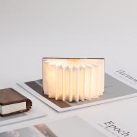 China Mini Folding Paper Fridge Magnet Lamp Origami Light custom for sale