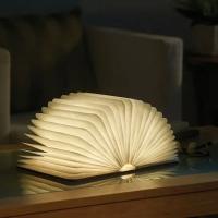 China Rechargeable USB Book 3D Paper Lamp Colourful 3000K OEM for sale
