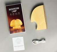 China Hanging Wooden Jellyfish Origami Pleated Paper Lamp LED Reading Light for sale