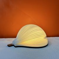 China Wooden Nightstand Balloon Paper Lantern Lamp For Bedroom 3.7V for sale