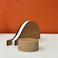 China Wooden Nightstand Balloon Paper Lantern Lamp For Bedroom 3.7V for sale