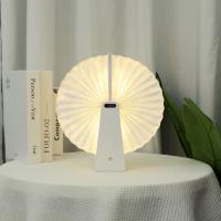 China Handheld Night Origami Paper Desk Lamp Resin Craft For Home Decor for sale