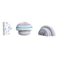 China Decorative Folding Origami Paper Mushroom Lamp Wooden Base for sale
