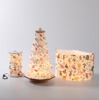 China Mini Touch LED Folding Rotating Paper Lamp Light White Dimmable For Children'S Bedroom for sale