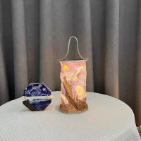 China Geometric Mini Folding Paper Lamp Decoration LED Promotional Gifts 3500K OEM for sale