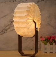 China Wooden Handheld LED Ginkgo Accordion Light Reading Lamp 4100K Eco Friendly for sale