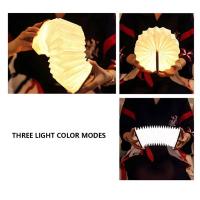 China 5W LED Night Camping Accordion Light Wooden Lamp Flexible ODM for sale