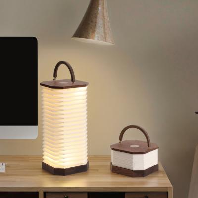 China LED Table Night Reading Accordion Light For Camping 3000K RGB for sale