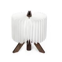 China Bedroom Folding Origami Table Lamp Pleated Shade Soft Lighting 3500K for sale