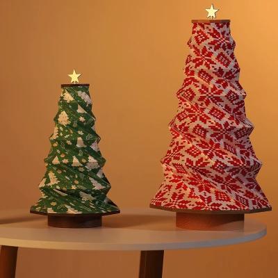 China OEM Handmade Christmas Paper Lamp Home Decor 27.6cm IP20 Waterproof for sale