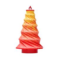 China Foldable Origami Paper Led Xmas Christmas Tree Lights 3.7V 1200mAh for sale