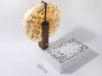 China ROHS 1700mah 3D Led Paper Book Lamp Nightlight For Bedroom Lighting for sale