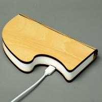 China Christmas Folding Mushroom Paper Book Light Bedroom Decoration Lamp Homemade for sale