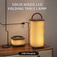 China 3D E26 LED Bedside Table Accordion Lamp Outdoor Camping Lighting for sale