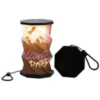 China 700mA Super Mini Craft Paper Lamp Rotating Led Light Paper Party Decor for sale