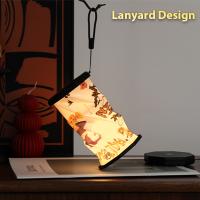 China 700mA Super Mini Craft Paper Lamp Rotating Led Light Paper Party Decor for sale