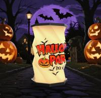 China Bedside Luminous ABS Homemade Paper Lamp Pendant Rotating Halloween Lantern for sale