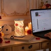 China Washable LED Folding Paper Lamp Home Decoration Rechargeable for sale