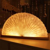 China Waterproof Dimming Crinkle Folding Paper Lamp Seamless for sale