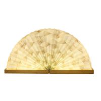China Chinese Traditional Decorative Crinkle Folding Paper Lamp Waterproof LED Floor Standing for sale