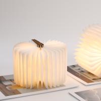 China OEM White Origami Light Fixture Desk Lamp 2700K Warm Color for sale