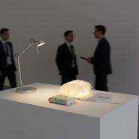 China Nouveaut 2026 Book Foldable Paper Lamp Cheap Personalized Reasonable Price Planner Design Veilleuse Wedding Favors for Guests for sale