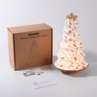 China Eco-Friendly Foldable Paper Christmas Tree Light | Reusable LED Decoration for Home Office & Holiday Parties Night Light Gift for sale