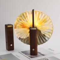 China Creative Folding Paper OM Lamp Night Light Type-C Rechargeable LED Lights Promotional Practical Business Gift for sale