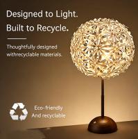 China Top Selling Factory Interior Design Creative Lamp Room Bedroom Nordic Modern Crystal Luxury Table Lamp for sale