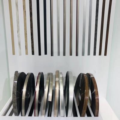 China High Gloss PVC Edge Banding Tape, Glossy Surface Edge Trim for Cabinets & Wardrobes for sale
