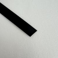 China Matte Black Straight Wood Grain PVC Edge Banding for Panel Furniture for sale