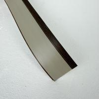 China Beige with Brown Stripe Two-tone PVC Edge Banding for Panel Furniture for sale