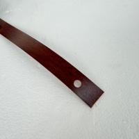 China Reddish Brown Rosewood Wood Grain PVC Edge Banding for Panel Furniture for sale