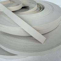 China Matte Cream White Solid Color PVC Edge Banding for Panel Furniture for sale