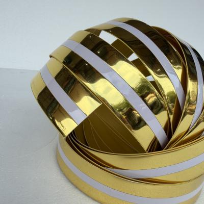 China Gold Edge Two-tone Edge Banding for sale